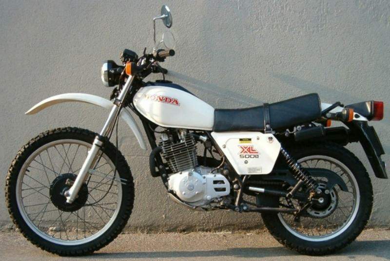 Honda XL 500S 1981 Technical Specifications Honda XL 500S 1981 Technical Specifications